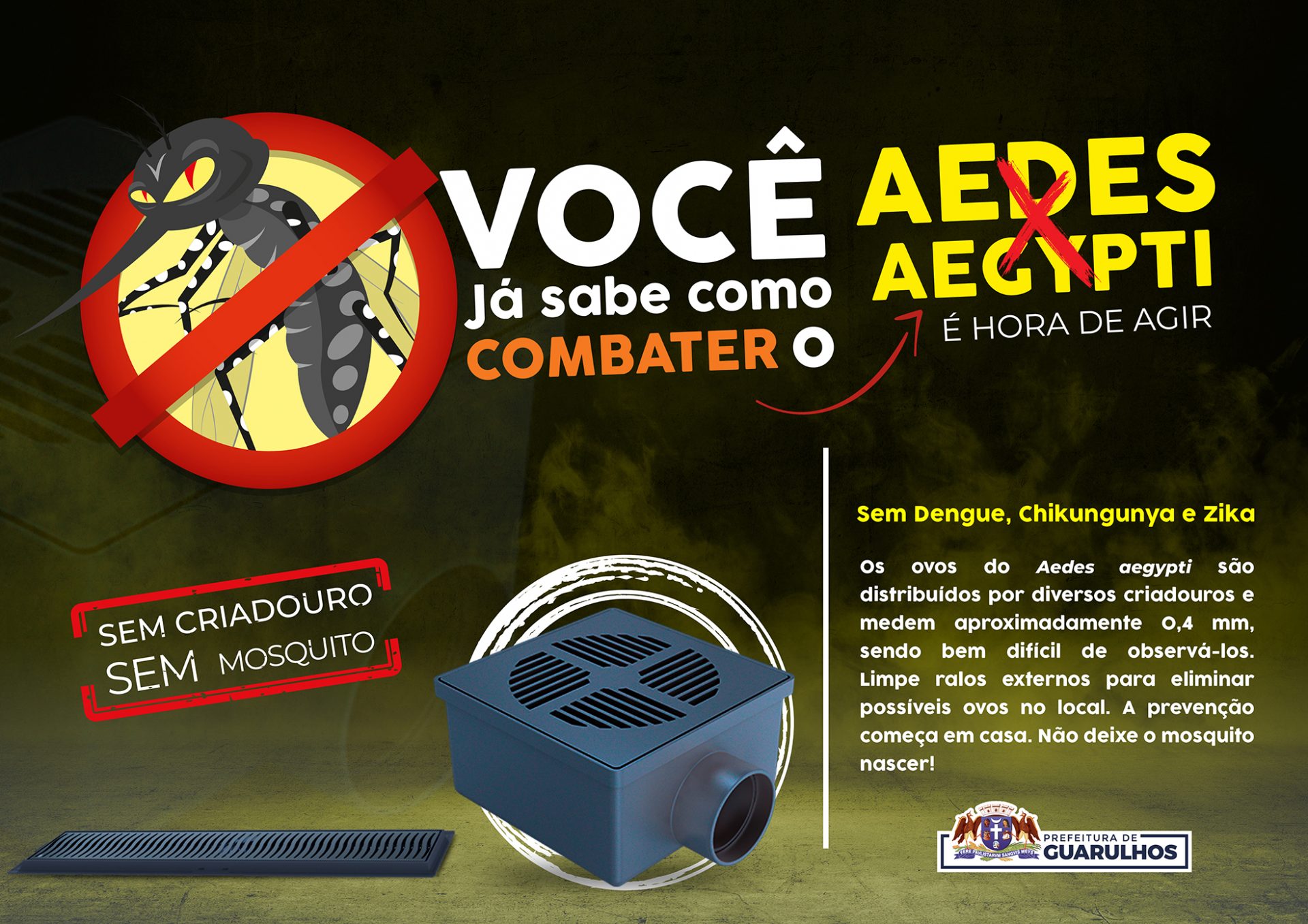 Prefeitura lança campanha de combate ao Aedes aegypti - Click Guarulhos