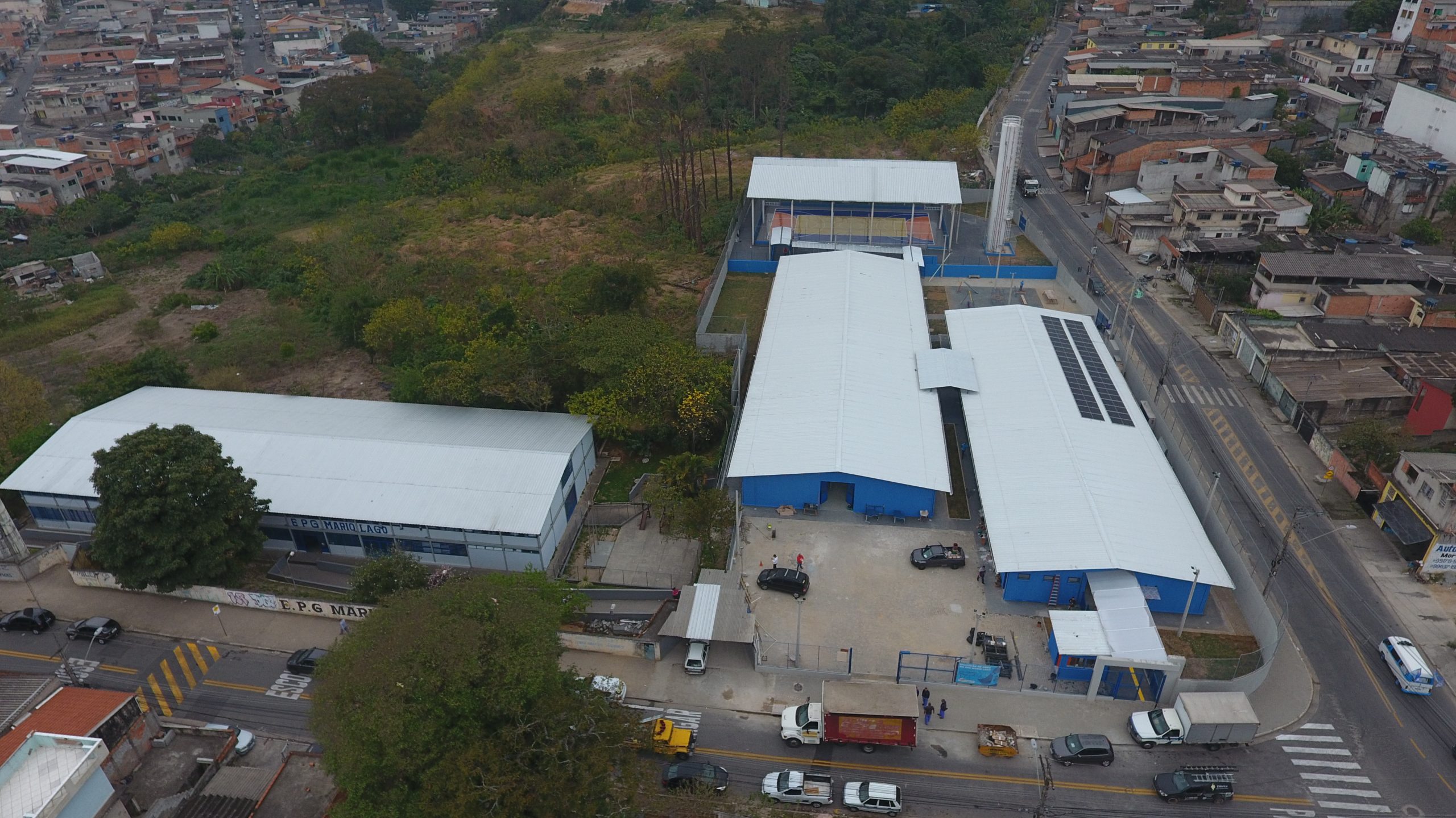 Entrega do novo prédio da EPG Mário Lago marca o fim das escolas de ...
